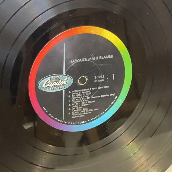 Capitol | Media | Mahi Beamer Hawaiis Mahi Beamer Vinyl 959 Capitol ...